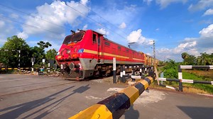 25K views · 933 reactions | Extremely Storm Speedy Trains Moving at Level crossing | Indian life lines | Facebook