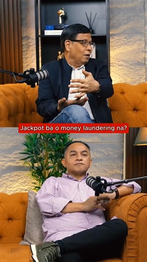 2.2K reactions · 494 shares | Jackpot or just money laundering in disguise?  #reels #reelsph #legaltikok #pinoypodcast #moneylaundering #floodcontrol — Disclaimer: This clip only highlights a portion of the full episode and does not represent the entire discussion or other related issues. For full context, we encourage you to watch or listen to the complete episode. | Crossroads Media | Facebook