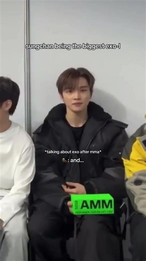 Sungchan's Adorable Reactions to EXO Performances