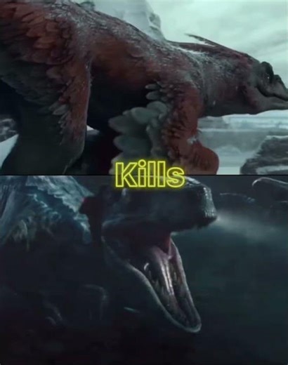 Pyroraptor vs velociraptor blue!