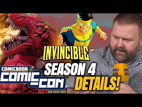 Invincible Creator Robert Kirkman Drops SEASON 4 Details! - Invincible - SDCC 2025