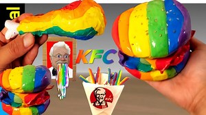 231K views · 4.9K reactions | This is a fictional video using CG and ASMR. (It is not real, Don't try this) --- Have you tried Rainbow KFC? XD ASMR uses sound to stimulate neurotransmitters in the autonomic nervous system, providing peace of mind and body comfort. The channel also uses computer graphics (CG), special effects (SFX), and a variety of editing techniques to make creative movies and animations. | Monster Meal ASMR | Facebook
