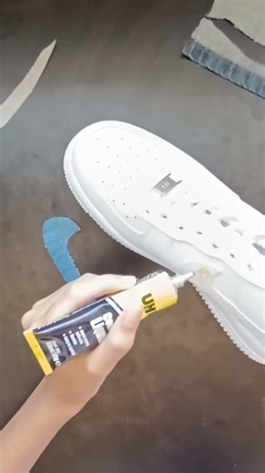 Customising my Air Force 1s with denim and Posca marker