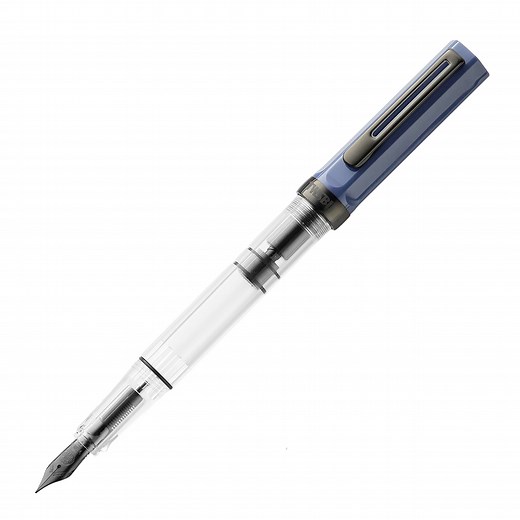 TWSBI ECO Fountain Pen - Slate Blue w/ Onyx - The Goulet Pen Company