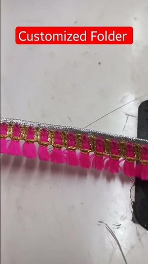 customized folder for sewing machine