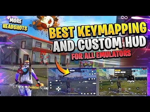 FF BEST KEY MAPING FOR RUOK LIKE MOVEMENT AND CUSTOM HUD FOR PC #freefire #freefiremax ‪@RUOK1‬