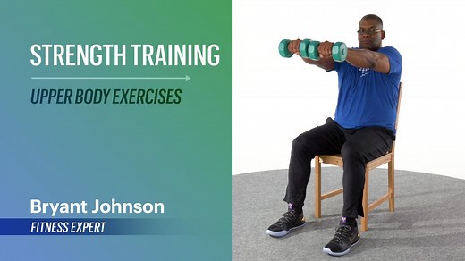 Upper Body Strength Workouts You Can Do In A Chair