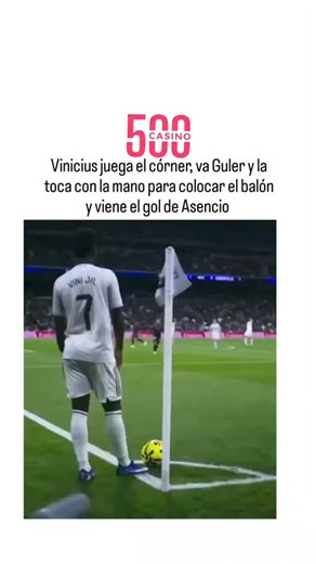 Sports Decode | The post claims Arda Güler handled the ball to reposition it during a corner kick by Vinícius Júnior, directly leading to Marco Asensio's... | Instagram