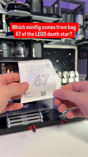 Sweece’s Pieces on Instagram: "which minifig comes from bag 67 in the LEGO death star?"