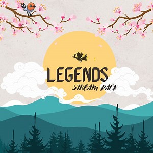 Animated Twitch Overlay Pokemon Inspired Legends Arceus Stream Scenes | Loading Screens - Etsy