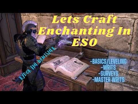 How To Enchant In ESO