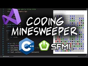 CODING MINESWEEPER IN C++/SFML VISUAL STUDIO 2019 (with GRAPHICS)