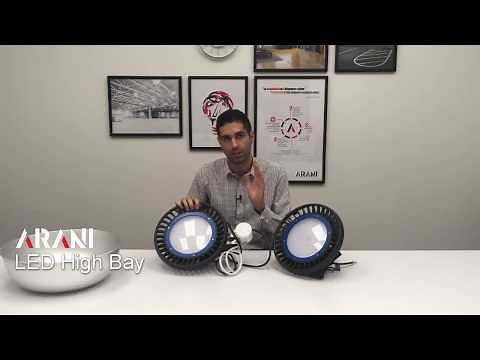 LED High Bay Installation
