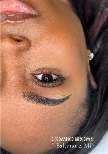 Brows that frame your face 🔥 Perfect for soft definition without looking harsh 🤎 COMBO BROWS ✅Lasts: 1-3 years (varies by skin type/lifestyle) ✅Pain: 1–3/10 (numbing cream included) ✅Healing: 5–12 days to heal, 4–5 weeks for full color (heals 20–30% lighter) ✅ Touch-Up: Most clients need a touch-up. To adjust/maintain/refresh shape or color. Book touch-ups anytime, whether in a few months or yearly. ✅Book: DM me, click the link in bio TEXT 410 292 2525 💳 Payment plans are available! You can b