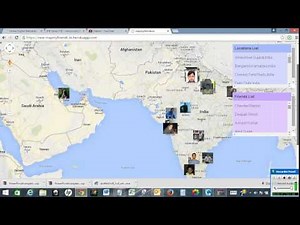 Create map of your Facebook friends locations
