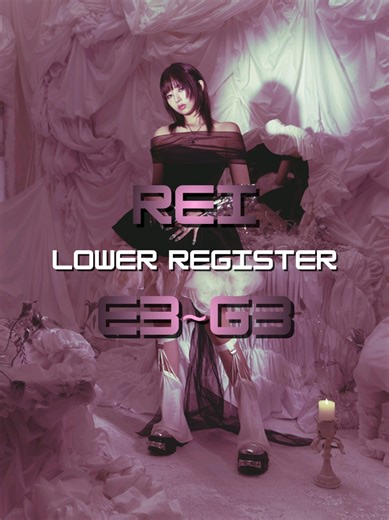 | REI from IVE (@IVE.official) - Rei Lower Register (E3~G3) | Most developed lower register in IVE 🫣 . . . | 아이브 直井 怜 레이 REI from IVE Supported Lower Register - Rei Lowest Note - Rei Supported Range At Best - Rei Vocal Showcase | #vocalshowcase #vocalrange #rei #aeryvs #kva