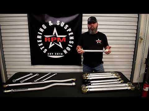 Ultimate Aluminum Control Arm Kits for Jeep JK - JKU - JL -JLU -JT by RPM Steering & Suspension