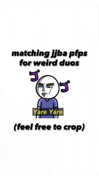 Jojo Matching Profile Pictures for Weirdos | Duos & Friends | Coming Out Soon