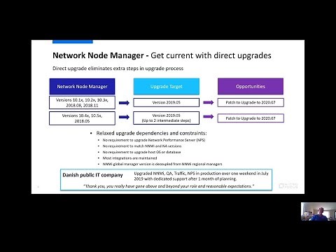 Easy Upgrades for Network Node Manager and Network Automation