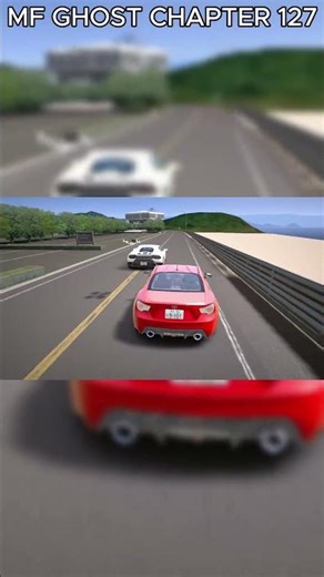 MF GHOST Chapter 127 - Kanata Vs. Oishi at Manazuru Part 1 - Assetto Corsa (Season 3) #shorts