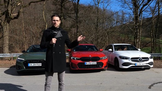 Audi A4 vs BMW 3 Series vs C-Class