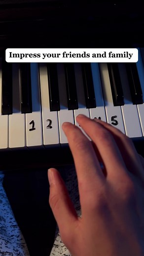 Very Simple :) #piano #tutorial #lesson #pianotutorial #pianotok