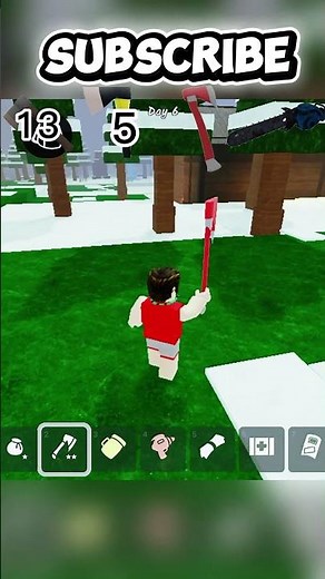 I Chopped the SNOW TREE With EVERY AXE 🪓❄️ | 99 Nights in the Forest Roblox