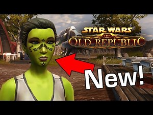 SWTOR Old vs New Character Art Update