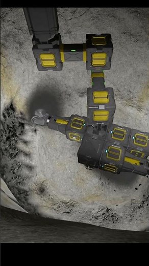 Automated Mining System in Space Engineers