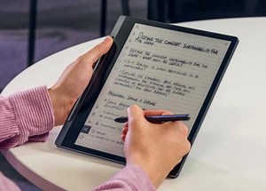 Smart Paper é um tablet da Lenovo com tela e-ink e suporte para caneta digital