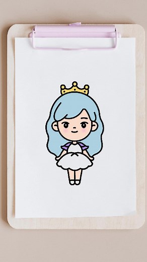 Princess Drawing Tutorial for Kids | Step by Step Easy Guide