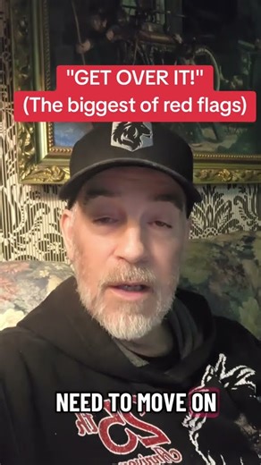 "GET OVER IT!"(The biggest of red flags) #reels #lifeisbutadream #duet #greenscreen #comebacks #get