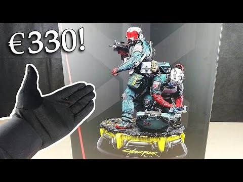 €330 Elite Trauma Team Figure - Unboxing & Review | Cyberpunk 2077 [4K]