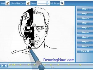 How to draw the Terminator