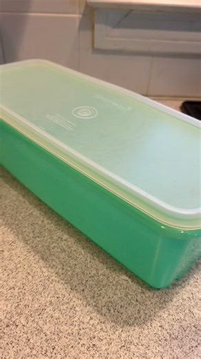 Vtg Tupperware Bread/Celery/Veggie Keeper #782-1. 3 pc set. 14.5” long x 5” tall x 5” wide. Only $28 on Lawrence Street inside @mariettaantique #tupperware #tupperwarecelerykeeper #vtgtupperware | A Classy Clutter