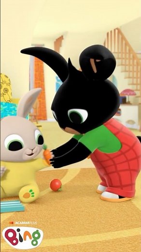 Bing wants to play cars, but Charlie wants to play with carrots! | #Shorts | Bing Shorts