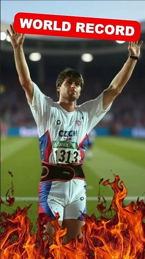Jan Zelezny's World Record in Olympic 1996...