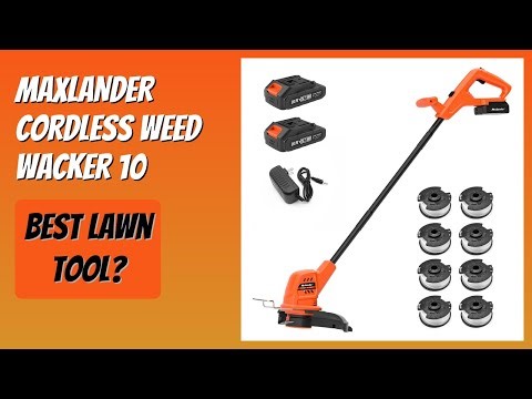 REVIEW (2026): MAXLANDER Cordless Weed Wacker 10. Features