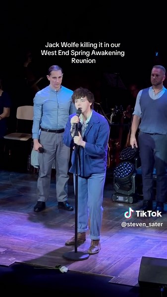 Jack Wolfe's Impressive Performance in West End Spring Awakening Reunion