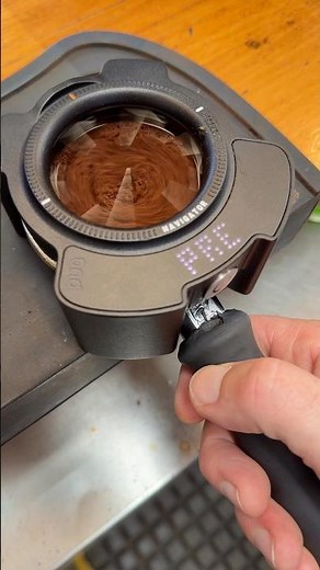 The PUQ Navigator automatic distribution tool working its magic in the espresso bar today ☕️