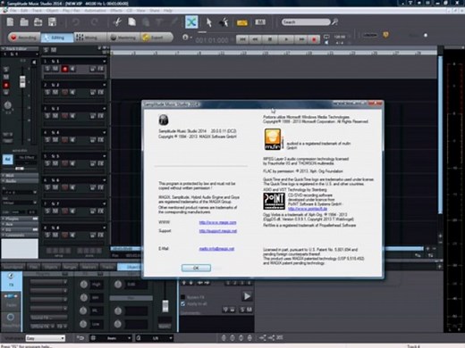Samplitude Music Studio 2014 v20.0.0.11 + Crack / Free Download