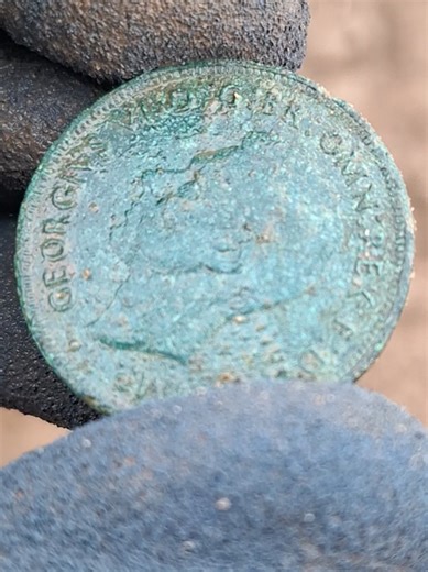 George VI One Penny. #metaldetecting #History #fyp #Scotland #treasure