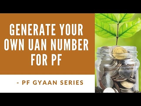 How to generate UAN Number for PF by New Employees