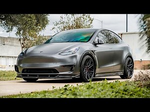 Vorsteiner's Tesla Model Y Body Kit Raises the Bar