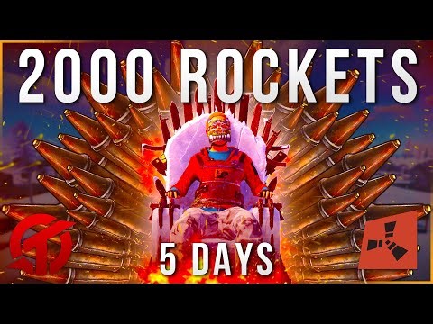 Rust ZERG Movie | How OT shot 2000 ROCKETS in 5 DAYS