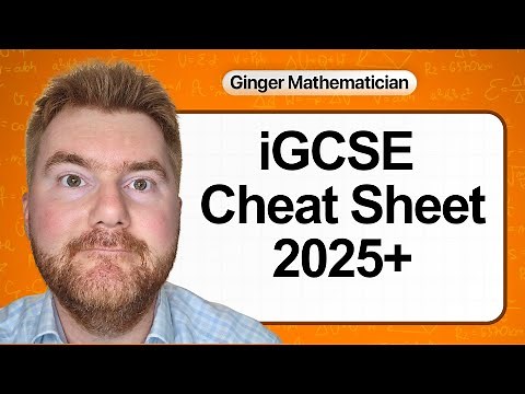 iGCSE 0580 Maths 2025 Cheat Sheet Updated: What You Need To Know