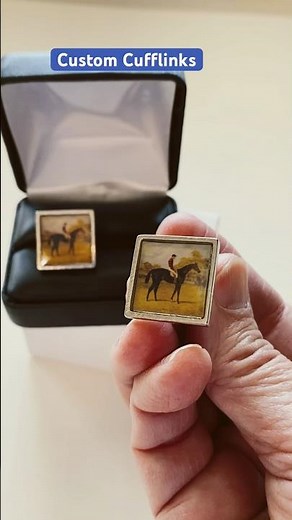 I design.Custom Cufflinks with your art, logo, or photograph. shop.classiclegacy.com