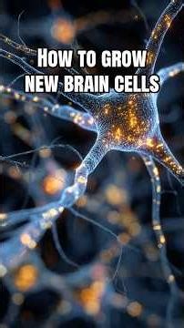 How to grow new brain cells #Neuroscience #BrainHealth #Neurogenesis #MindAndBody