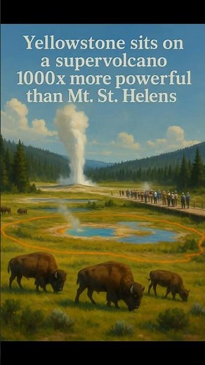 Yellowstone’s Hidden Supervolcano – 1000× More Powerful Than Mt. St. Helens