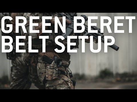 Range Belt Setup - By ex Green Beret Jimmy Cannon